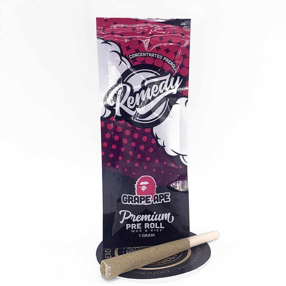 Remedy Concentrated Wax + Kief PreRolls 1g *BACKORDER* - Exotic Blooms ...