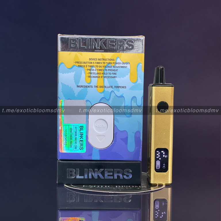 Blinkers Disposable Pens 3.5g **OUT OF STOCK** - Exotic Blooms Delivery ...