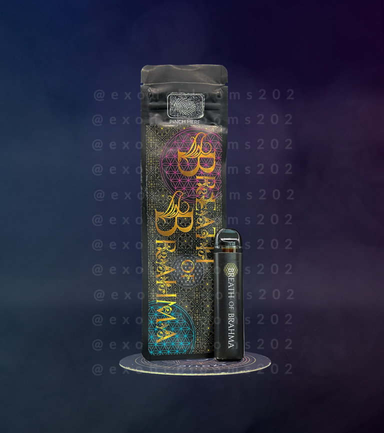 DMT Disposable Pen - Breath of Brahma - 1g - Exotic Blooms Delivery ...