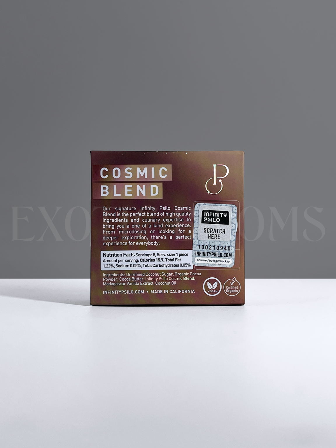 Infinity Psilo Cosmic Chocolates 4g - Exotic Blooms Delivery - DC Weed ...