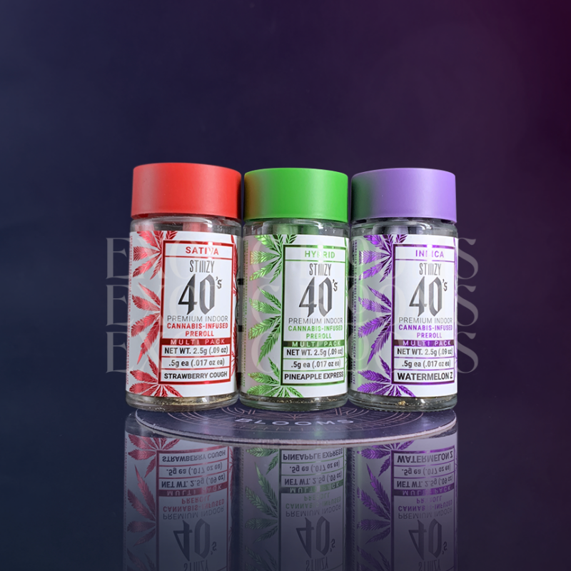 STIIIZY 40'S Infused Pre-Rolls - Exotic Blooms Delivery - DC Weed ...